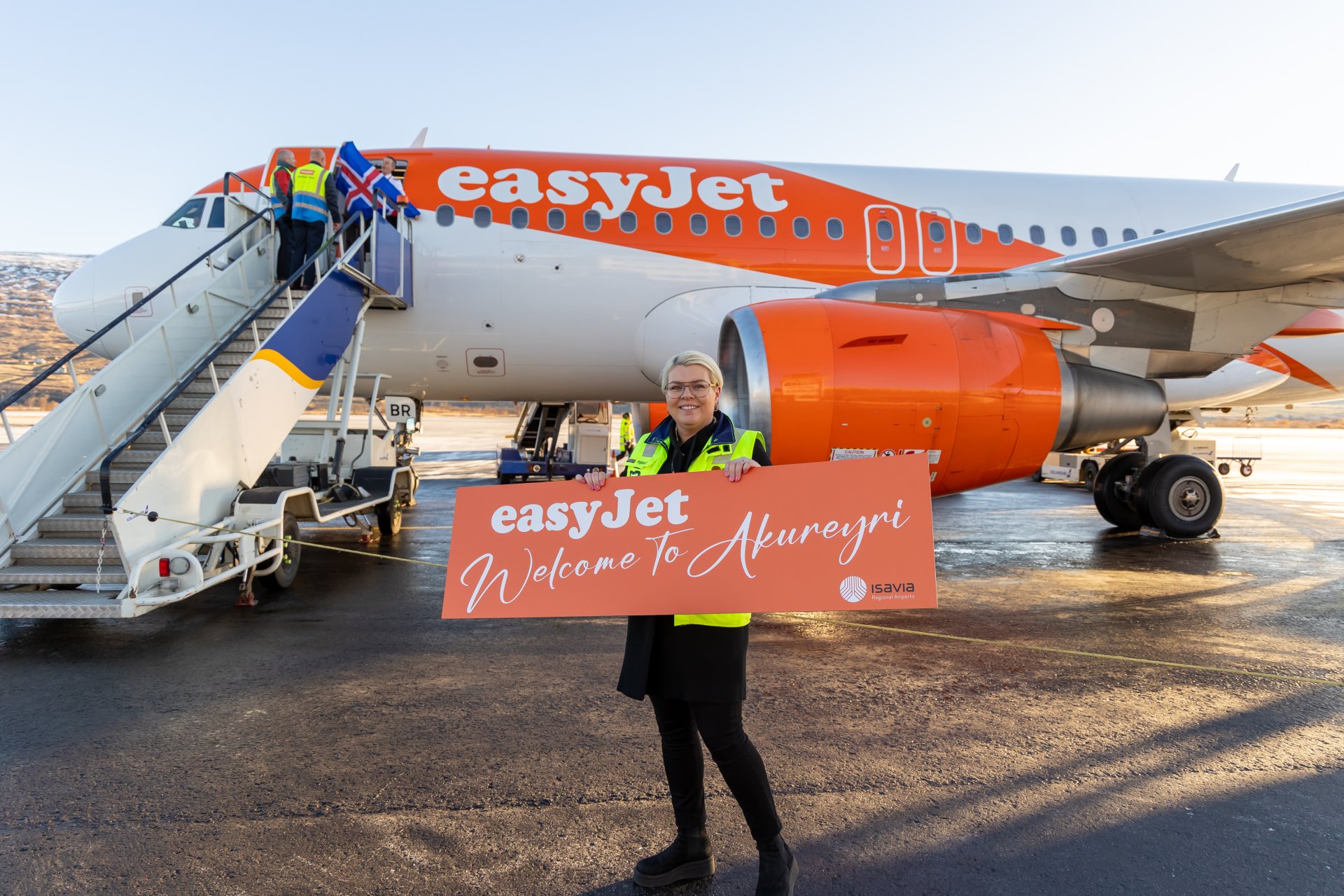 easyJet lands in Akureyri for the first time | Visit North Iceland